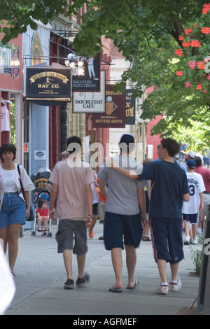 Cooperstown village street Stock Photo - Alamy