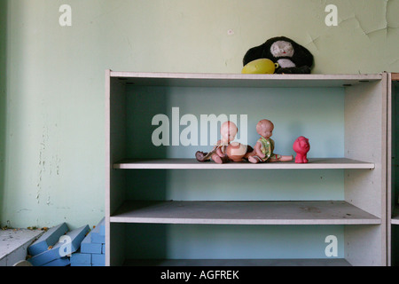 Abandoned School & Nursery Chernobyl Nuclear Exclusion Zone Stock Photo ...