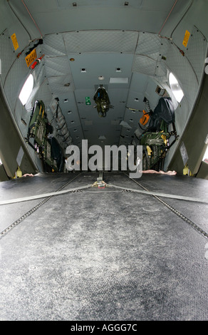 Rear view of RAF Merlin HC 3 at Shoreham Airport, West Sussex Stock ...