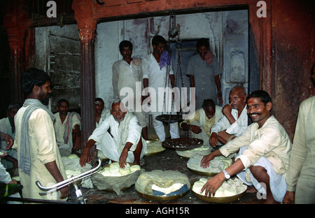 A Paneer shop in Varanasi, India Stock Photo - Alamy
