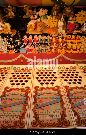 roll a ball fair stall Stock Photo - Alamy