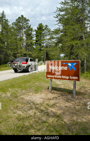 Seney National Wildlife Refuge System in Upper Peninsula Michigan Stock ...