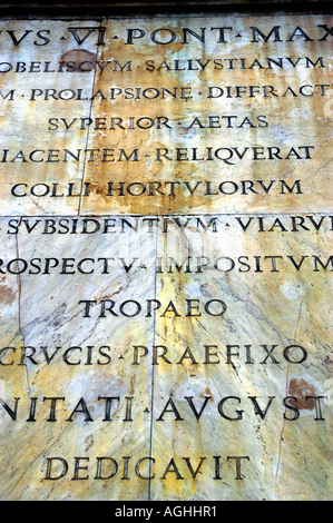 Roman letters engraved on stone. Concepts and backgrounds Stock Photo ...
