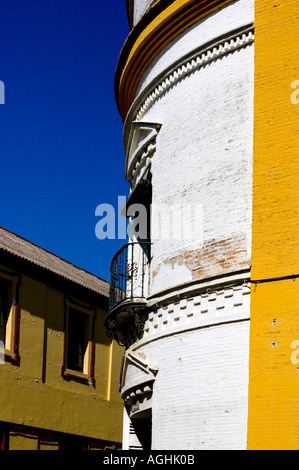 Rounded corner Seville Spain Stock Photo - Alamy