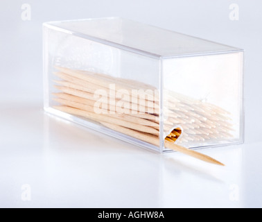 Container full of cocktail sticks Stock Photo - Alamy