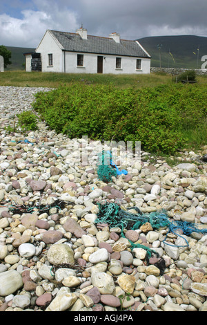 Small fishing village of Dooega on Achill Island, County Mayo, Republic ...
