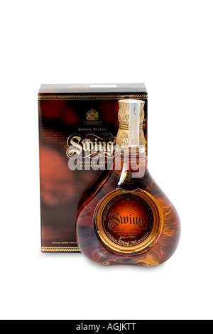Swing scotch whisky whiskey bottle alcohol Stock Photo - Alamy