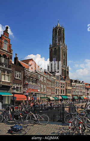 Dome Tower and Canal, Utrecht, Netherlands Stock Photo - Alamy