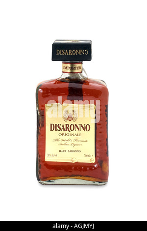 Bottle of Disaronno alcohol Stock Photo - Alamy