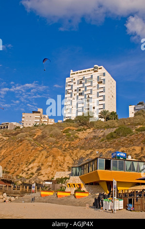 Israel Natanya the beach front Stock Photo - Alamy