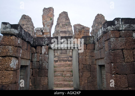 Ta Keo, Khmer temple, ancient Angkor area, Cambodia. Reign of ...