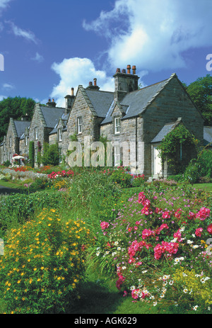 Cambo village, Northumberland Stock Photo - Alamy