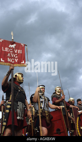 Roman Soldiers At Middlewich Stock Photo - Alamy