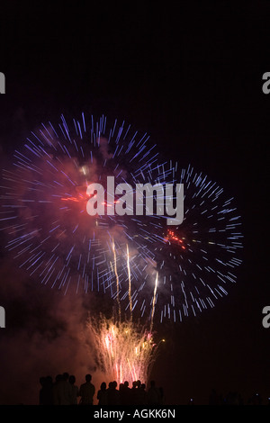 Fireworks at 2nd Pyrolympics Pasay City Philippines Stock Photo - Alamy