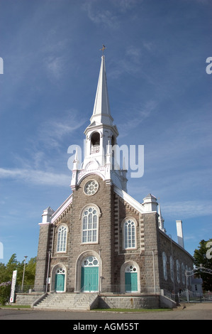 Church in St. Raphael, Quebec Stock Photo - Alamy