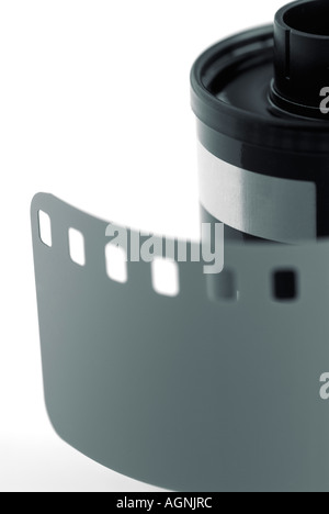 Roll of 35mm Camera Film with Leader Stock Photo - Alamy
