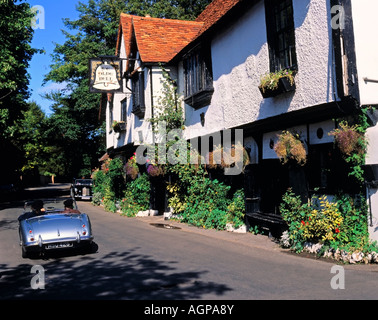 The Olde Bell Inn, a traditional English country pub in the village of ...