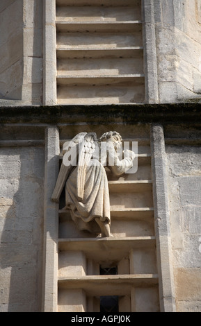 Angels Climbing Jacob s Ladder to heaven Bath Abbey Somerset England ...