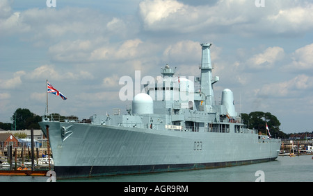 HMS Bristol D23 Destroyer Training Ship based Portsmouth Harbour ...
