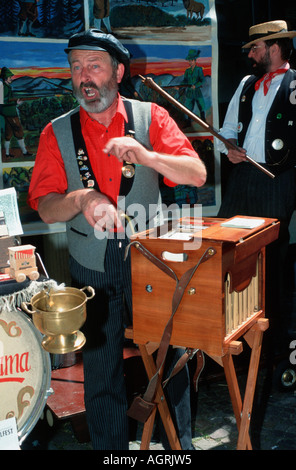 Barrel organ player, Black Forest, customs, folklore, custums ...