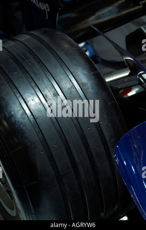 Grooved, formula, one, 1, f1, tyre, slick, rubber, wheel, grip Stock ...