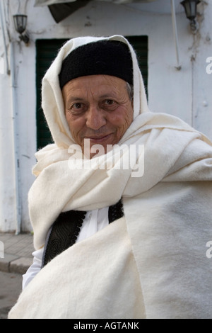 Tripoli, Libya. Libyan Man Wearing Traditional Holi (Cloak) and Tagiyah ...