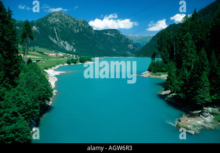 Lake Sufner, Splugen, Switzerland Stock Photo - Alamy