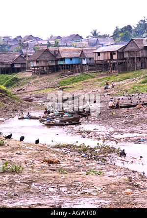 Housing, Amazon basin, Peru Stock Photo - Alamy