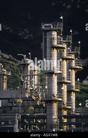 Gaviota Oil and Gas Plant in Goleta California Stock Photo - Alamy