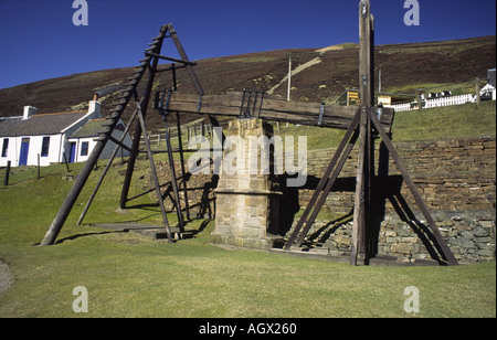 Wanlockhead Beam Engine for pumping water out of mine Straitsteps ...