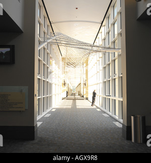 Convention Center Hallway Windows Stock Photo - Alamy