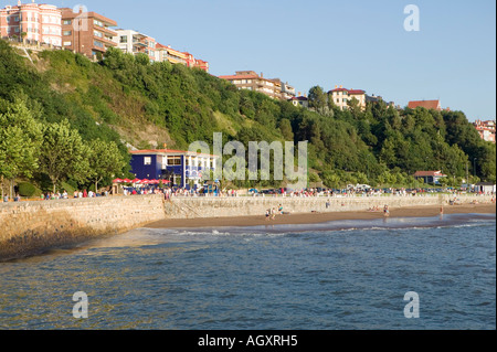 View from Puerto Viejo de Algorta Basque Country Spain Stock Photo - Alamy