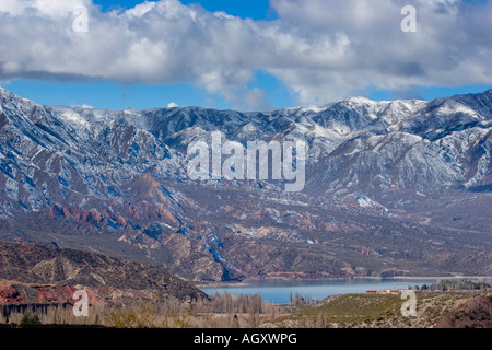 Embalse Potrerillos, Mendoza, Argentina. Water reservoir and Stock ...