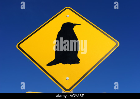 Penguin Road Sign Kangaroo Island Australia Stock Photo - Alamy