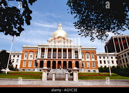 Boston Massachusetts State Capitol Building Stock Photo - Alamy