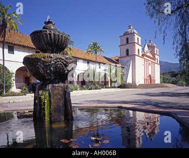 Santa Barbara Mission Stock Photo - Alamy