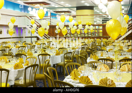 large banquet suite ready for a wedding feast Stock Photo - Alamy