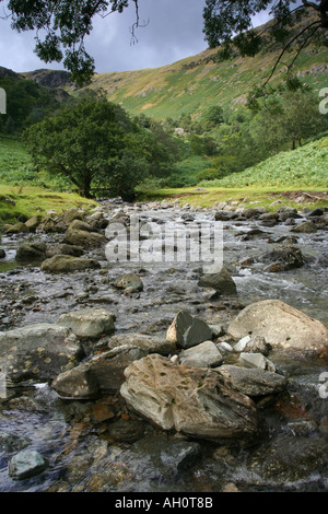 Lake district stream near brotherswater uk Stock Photo - Alamy