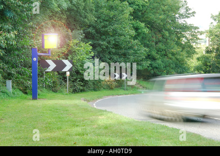 Truvelo speed camera in the village of Rockingham Northamptonshire ...
