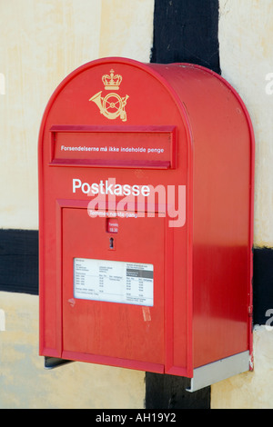 Wall mounted danish Post Box Stock Photo - Alamy