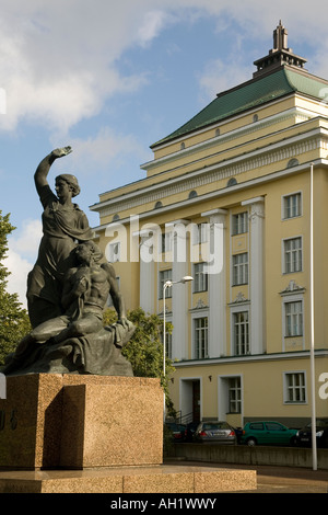 The Tallinn Opera House on Estonia pst in Tallinn,Estonia,Baltic States ...