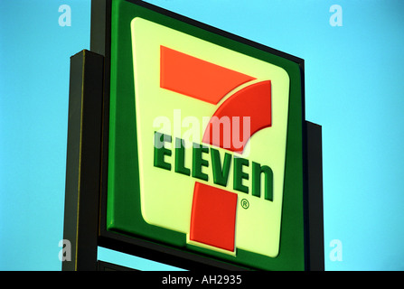 7 Eleven sign Stock Photo - Alamy