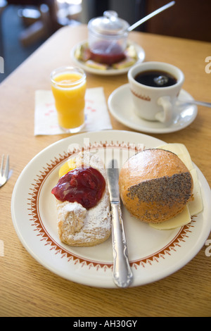 Danish bakery for breakfast Stock Photo - Alamy