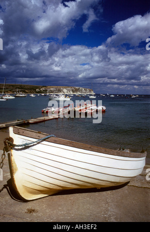Swanage harbour quayside Swanage Dorset England UK Stock Photo - Alamy