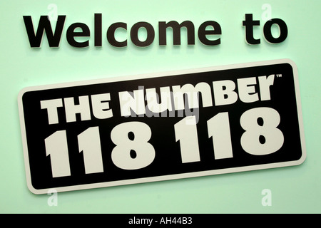 The Number 118 118 Cardiff directory enquiry service call centre staff ...