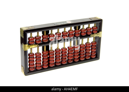 Chinese ancient calculating machine Abacus Stock Photo - Alamy