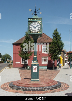 Rayleigh part of the town centre refurbishment including new clock ...
