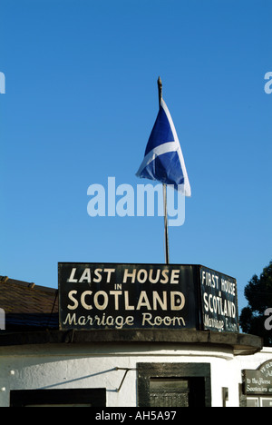 First House Scotland at Gretna Green in 1963 Stock Photo - Alamy