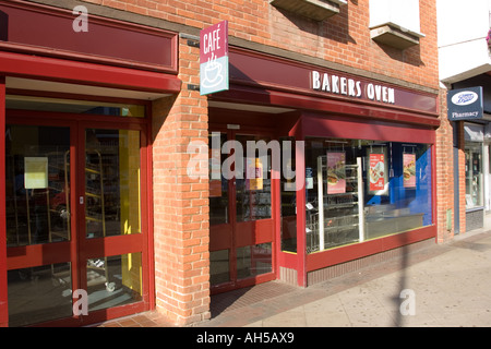 Bakers Oven bakery shop in Stowmarket suffolk uk england Stock Photo ...