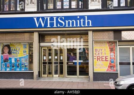 WH Smith shop in Bury St Edmunds, Suffolk, UK Stock Photo - Alamy